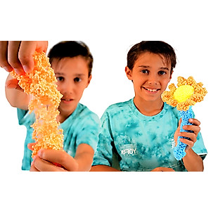 JA-RU Educational Play Styrofoam (1 Pack Assorted) Fidget Toys Stress Relief Toy, Sensory, Sensory Bin, Modeling Foam Beads Play Kit for Kids Magic Clay Art Crafts Party Favors Preschool Toys 1338-1