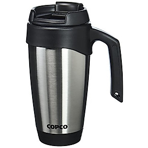 Copco Stainless Steel Insulated Travel Mug, 24-Ounce