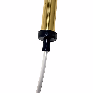Pactrade Marine Engine Manual Oil Change Extractor Solid Brass Easy to Use Hand Pump Self-Priming Action - 9 Inches Long Perfect for Boats, Off-Road Vehicle, RVs, Auto