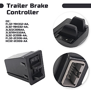 JUEDIMA in-Dash Trailer Brake Controller Module Kit Fits for F150 2015-2020 | Replace Part # FL3Z-19H332-AA, JL3Z-19H332-AA, JL3Z2C006AA