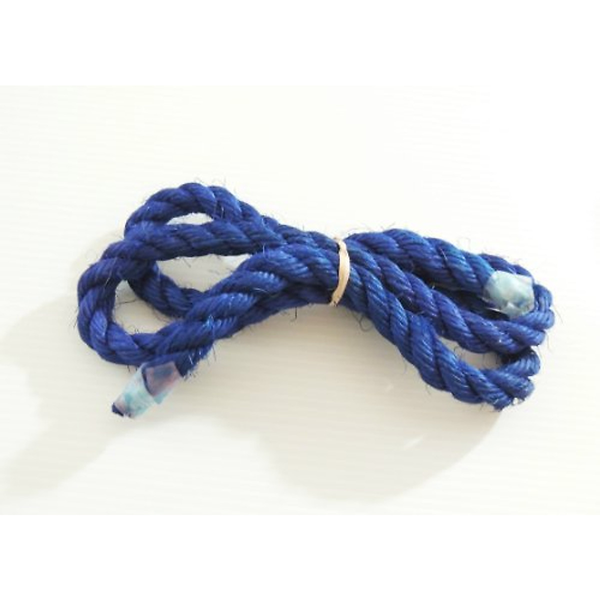 3/4" Natural Un-oiled Blue Sisal Rop Bird Toy Parts 5'