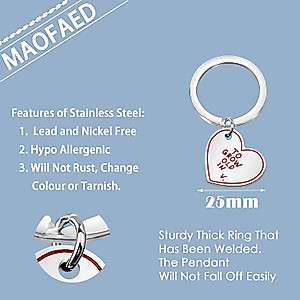 MAOFAED To Grow Old In V Keychain Tv Show Inspired Gift Tv Show Lover Gift Fans Gift Girlfriend Gift Boyfriend Gift (grow old in)