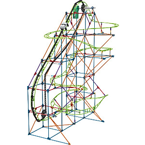 K'Nex 51438 TYPHOON FRENZY ROLLER COASTER BUILDING SET Building Kit , Gray