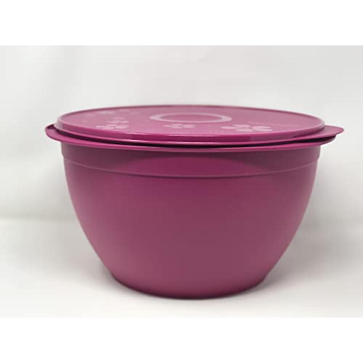 BOWL 42 cup - Maxi Salad SALMON COLOR with same color Seal