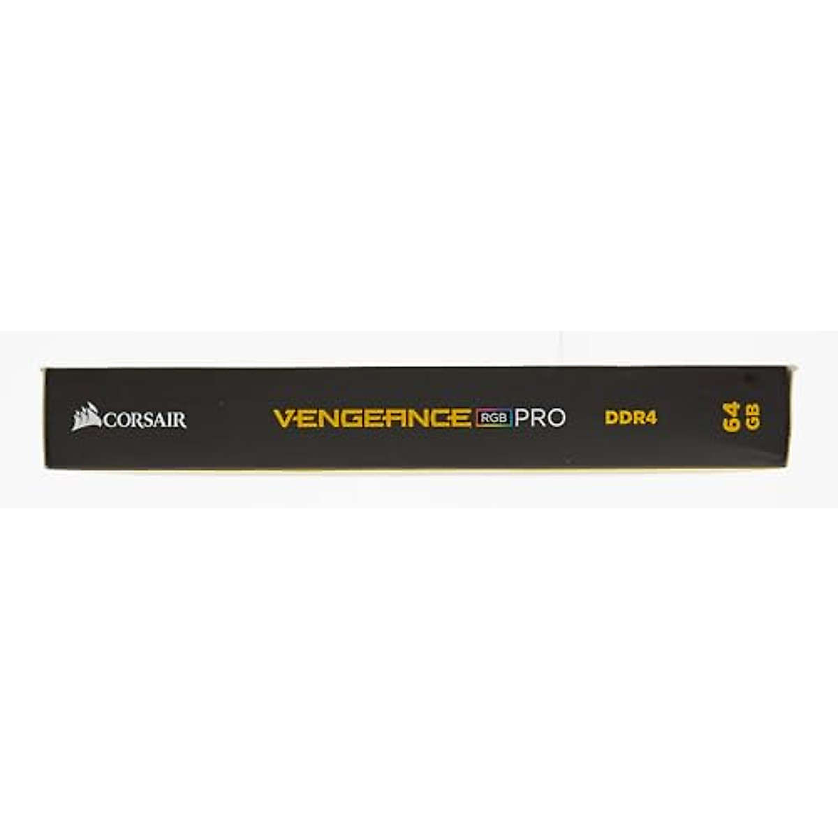 Corsair Vengeance RGB Pro 64GB (4x16GB) DDR4 3600 (PC4-28800) C18 Desktop Memory – Black, CMW64GX4M4D3600C18