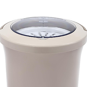 Hand Crank Clothes Wringer, Manual Clothes Dryer Dehydrator, Portable Lightweight Mini Clothes Dehydrator, Non Electric Pull Cord Spin Laundry Wringer, Small Cloth Washer For RV, Camping, Apartment