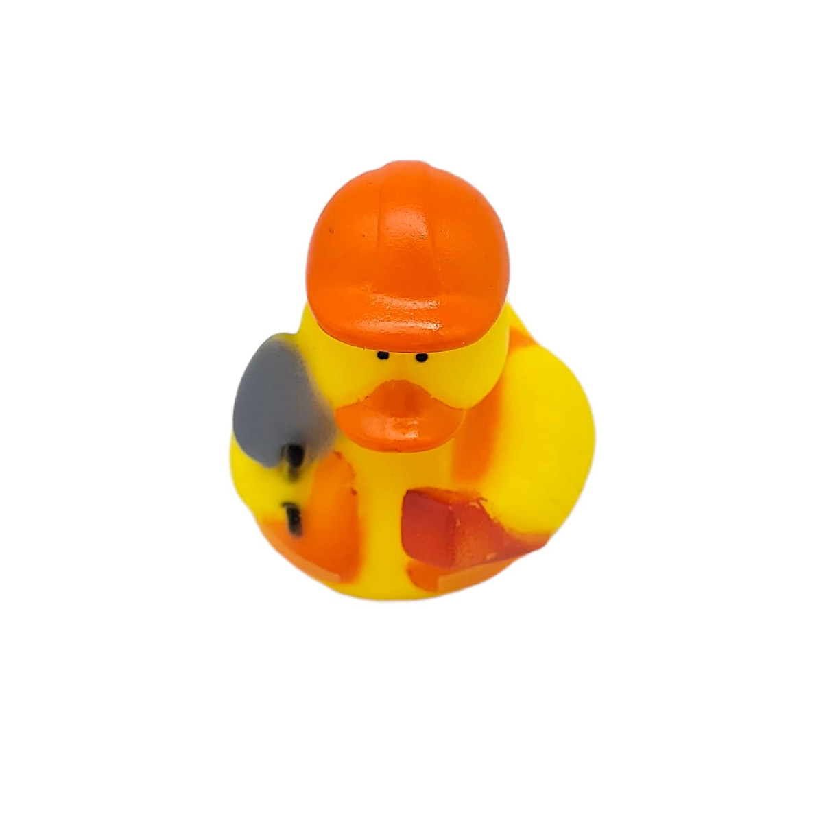 Cool Rubber Ducks (2") Standard Size. (12 Pack) Cute Duck Bath Tub Pool Toys. (Construction Rubber Ducks)
