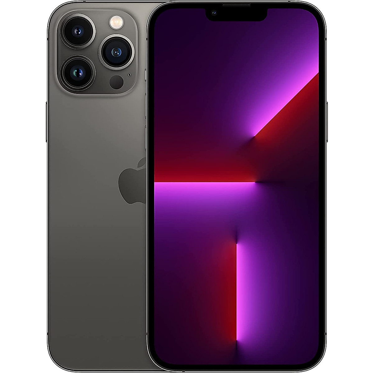 ABUSVEX Original Back Glass Replacement for iPhone 13 Pro Max All Carriers with Pre-Installed Adhesive and Repair Tool (Graphite Grey)