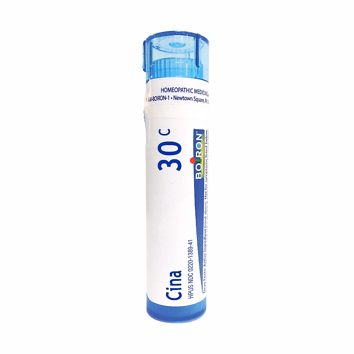 Boiron Cina 30C Homeopathic Medicine for Nervousness, Irritability, & Sleeplessness in Children - 80 Pellets