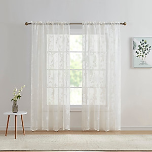 RENAISSANCE HOME FASHION Lacey LACE Rod Pocket Panel