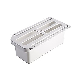 LUKEO Under The Desk Storage Drawers Kitchen Cabinet Storage Boxes Perforated Free Office Accessories Storage Racks Space-saving Drawers