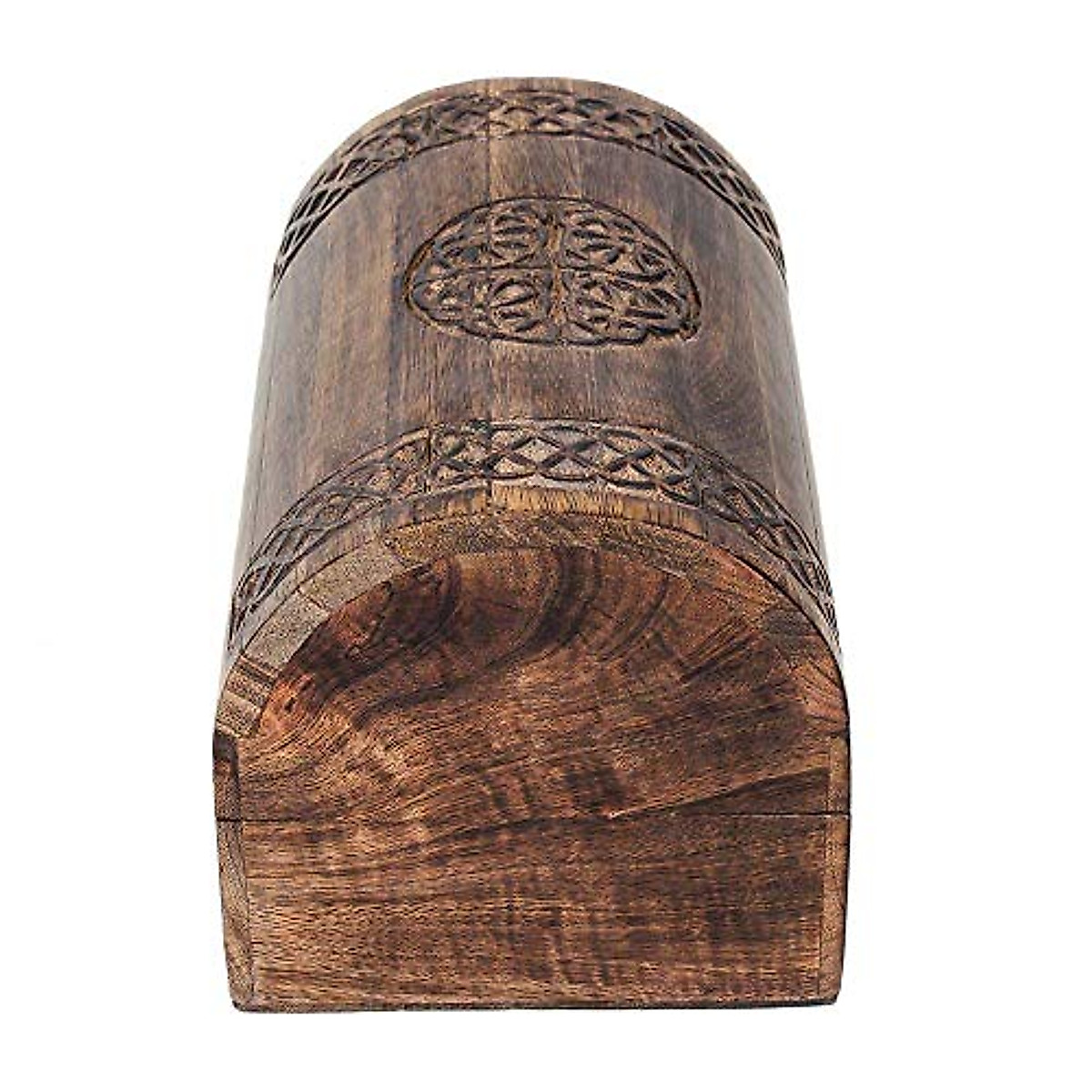 Ajuny Handcrafted Wooden Jewellery Box Organiser Multipurpose Keepsake Trinklet Storage Organizer Storage Box Case Holder Ring Necklace Earring Storage Mothers Day Gift for Women Girls