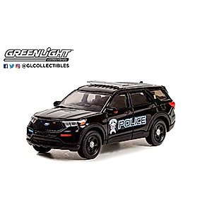Greenlight 30350 Hot Pursuit - 2022 Police Interceptor Utility - Fishers Police Department, Fishers, Indiana (Hobby Exclusive) 1/64 Scale Diecast