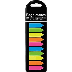 Neon Arrows Page Mates (Set of 200 Sticky Notes)