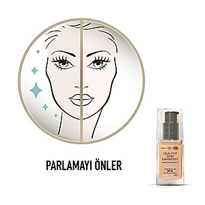Max Factor Healthy Skin Harmony Miracle Foundation SPF 20 - 30 Porcelai Women Foundation 1 oz