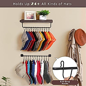 HYDERMUS Hat Rack for Wall