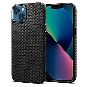 Spigen Liquid Air Armor Designed for iPhone 13 Case (2021) - Matte Black