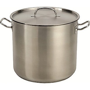 24 Quart Stainless Steel Stock Pot with Lid by Prime Pacific