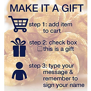 The Popcorn Factory Popcorn Gift Tin, Simply Red, 3.5 Gallons (Robust Cheddar, Butter, Caramel)