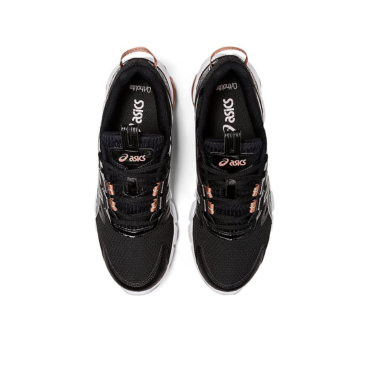 ASICS Women's Gel-Quantum 90 Sportstyle Shoes, 9, Black/Rose Gold