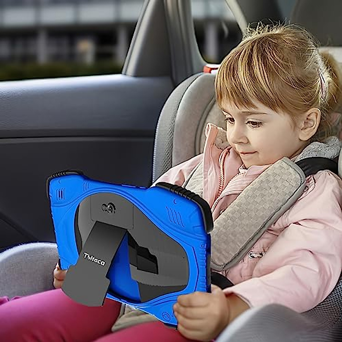 Kids Tablet 10 inch Tablet for Kids 3GB 64GB Toddler Tablet with Case, Kids Learning Android Tablet with WiFi Dual Camera IPS Screen Kids Software Installed Childrens Tablet for Toddlers YouTube