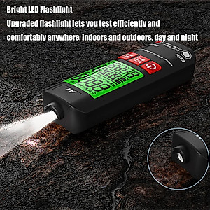 A1 Fully Automatic Anti-Burn Intelligent Digital Multimeter, Auto Senses The Zero and Fire Wires Tester Non-Contact Voltage Tester, Accurately Measures Voltage, Current, Conductor On/Off, Resistance