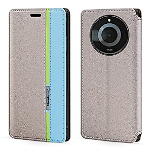 Shantime for Oppo Realme 11 Pro 5G Case, Fashion Multicolor Magnetic Closure Leather Flip Case Cover with Card Holder for Oppo Realme 11 Pro+ 5G (6.7”)