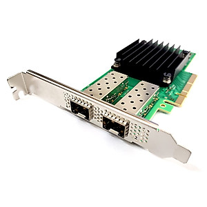 Mellanox Technologies MCX512A-ACAT CONNECTX-5 EN Network Interface Card, 25GBE Dual-Port SFP28, PCIE3.0 X8, Tall BR
