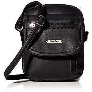 MultiSac womens Mini Everest Crossbody Bag Cross Body, Black (Vintage Nappa), One Size US