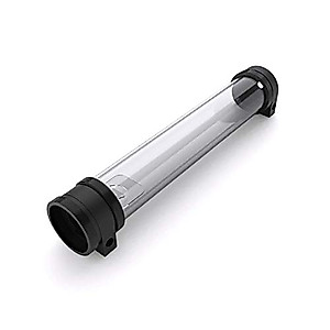 PrimoChill CTR Hard Mount Phase II High Flow D5 Enabled Reservoir - Black POM - 360mm - Satin Black