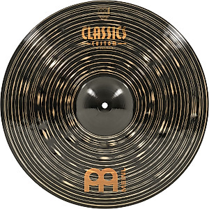 Meinl 19" Crash Cymbal - Classics Custom Dark - Made in Germany, 2-YEAR WARRANTY (CC19DAC)