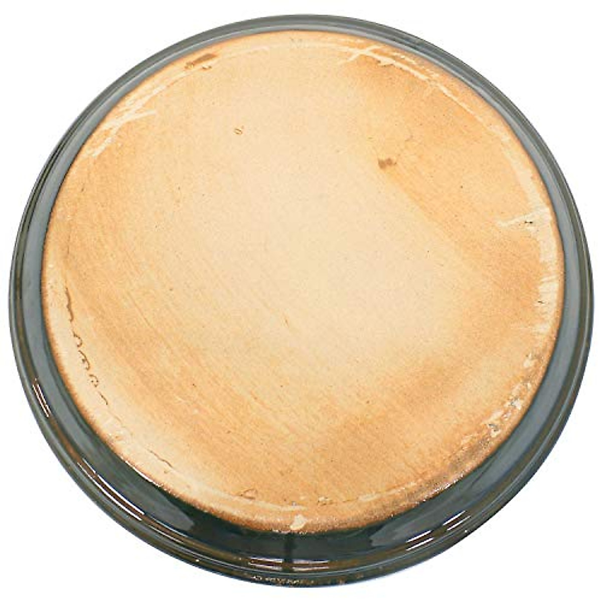 Sunnydaze Ceramic Indoor/Outdoor Flower Pot Saucers Set of 2 - UV- and Frost-Resistant - Forest Lake Green - 12-Inch