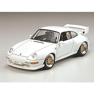 Tamiya 24247 Model Car Porsche GT2 at 1:24 Scale,White