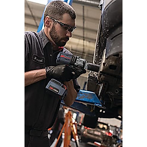 Ingersoll Rand W7152-K12 1/2" Cordless Impact Wrench and 1 Battery Kit, 4 Power Modes, Brushless Motor, 1500 ft/lbs Nut Busting Torque, 1000 ft/lbs Max Torque, Lightweight, Gray