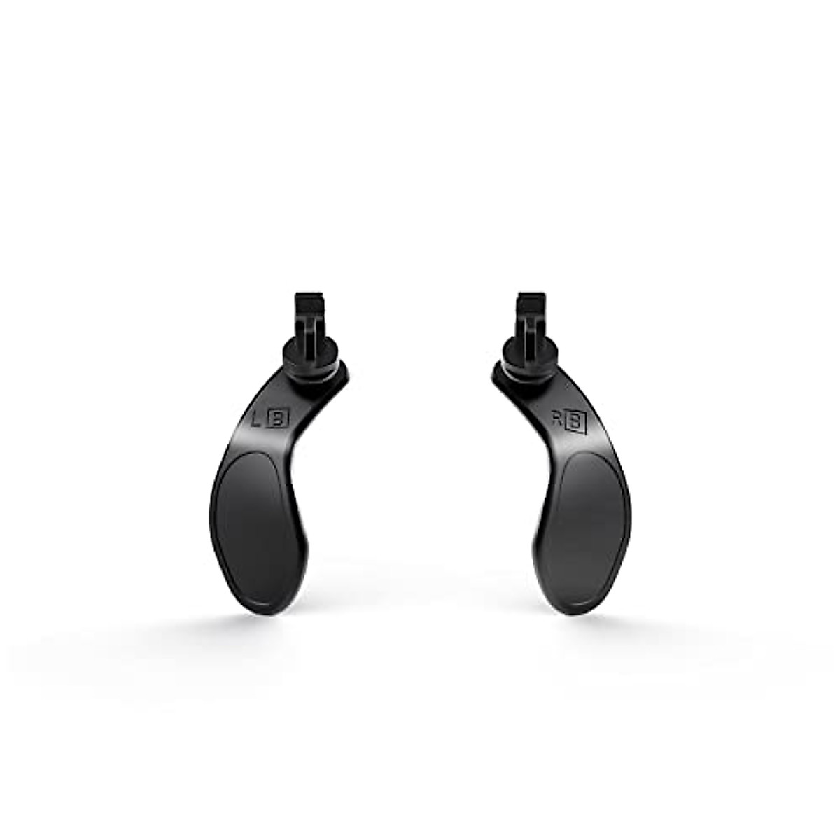 4PCS Back Paddles Compatible for PS5 Edge Controller Metal Replacement Paddles Buttons Adjustment Tool Paddles Trigger Stick Controller Accessoires(Black)