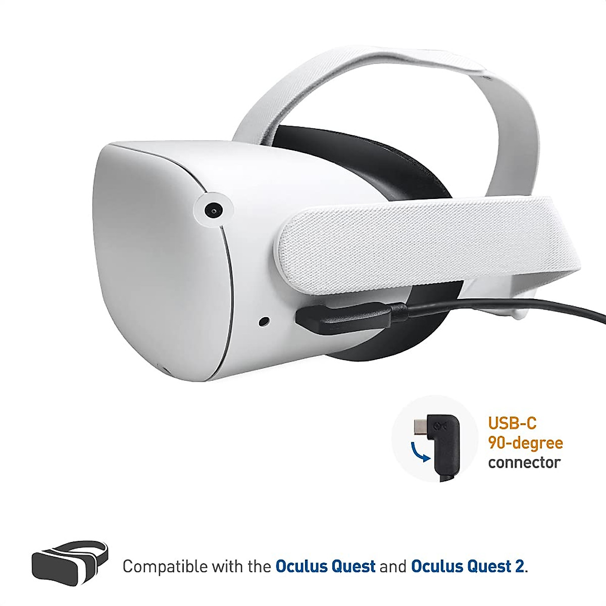 Cable Matters Unidirectional Active USB C Cable 16.4 ft for Oculus Quest 2 Headset and Hard Drives (Compatible with Oculus Link Cable) 5Gbps Data Transfer, No Video, No Power Delivery Support