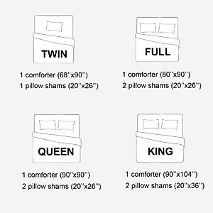 Light Purple Comforter Set Queen Size, 3 Piece Lavender Aesthetic Modern Bedding Set - Soft & Lightweight All Season Microfiber Down Alternative Bed Comforter with 2 Pillow Shams for Women Girls