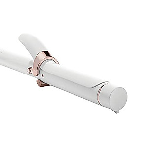 T3 SinglePass Curl Professional Curling Iron Custom Blend Ceramic Long Barrel Curling and Wave Iron with Adjustable Heat Settings for Shiny Smooth Curls and Waves