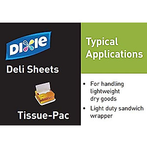 Serve-A-Wax, 892045, White, Interfold Bakery Tissue Sheets 5.5" Width x 9" Length by GP PRO (Georgia-Pacific) (20 Boxes, 100 Sheets Per Box)