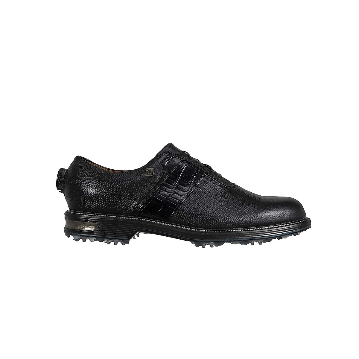 FootJoy Men's Premiere Series-Packard Boa Golf Shoe, Black/Black, 12