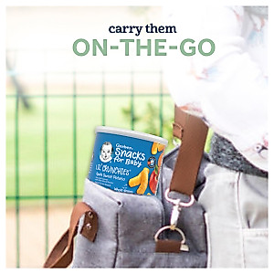 Gerber Snacks for Baby Lil Crunchies, Ranch, 1.48 Ounce (Pack of 6)