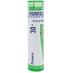 Boiron Drosera Rotundifolia 30X Homeopathic Medicine for Coughing - 80 Pellets
