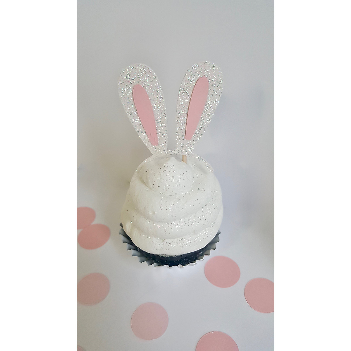 Bunny Ears Cupcake Toppers