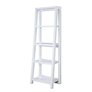 Convenience Concepts Newport Lilly Bookcase, White