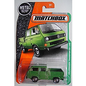MATCHBOX GREEN VOLKSWAGEN TRANSPORTER CAB 95/125 METAL PARTS CARD
