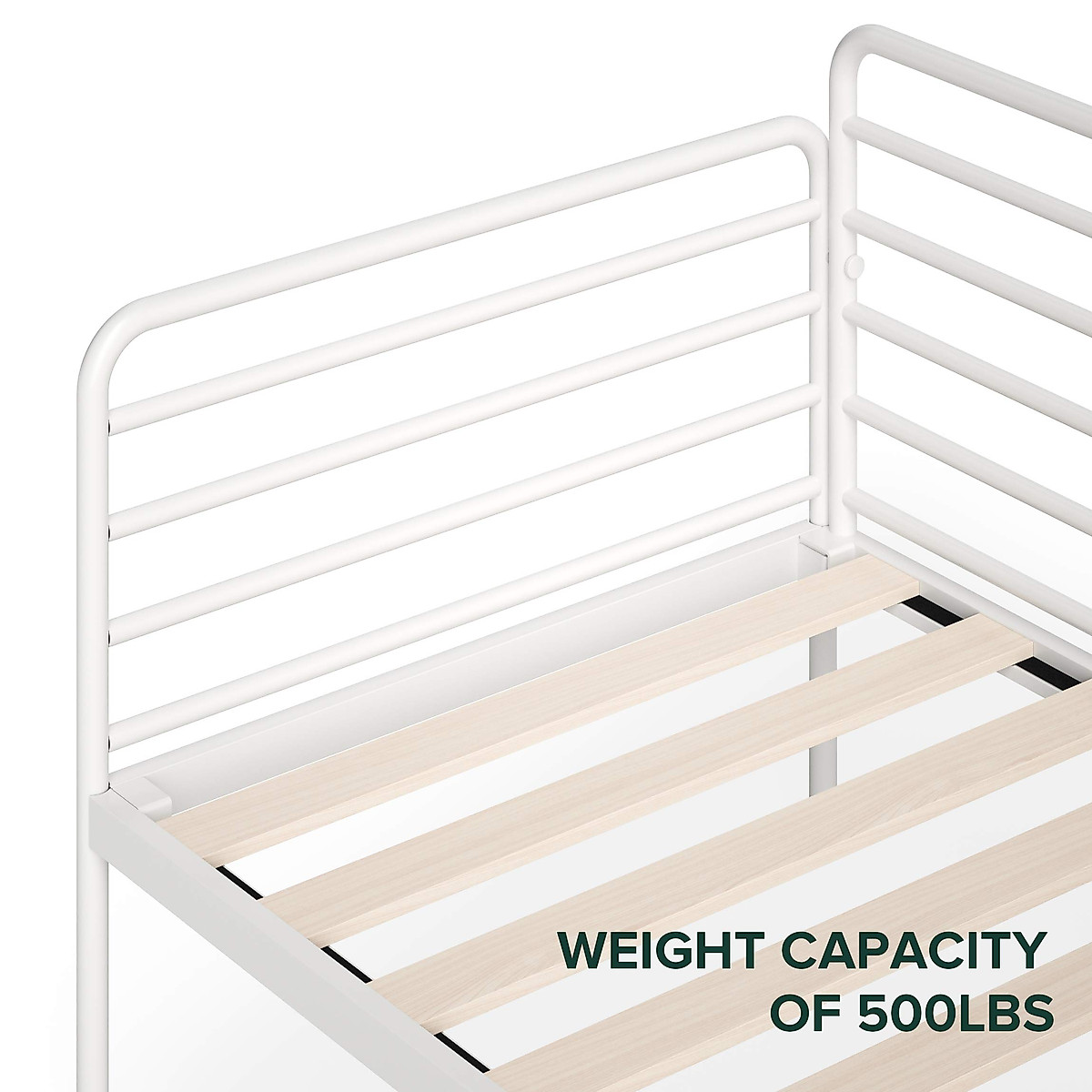 ZINUS Amanda Navy Metal Sofa / Steel Framework with Upholstered Cushions / Easy Assembly