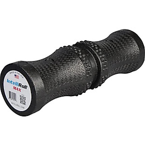 IntelliRoll Max Sport | Textured Extra Firm Density Foam Roller for Muscle Trigger Point Massage, Physical Therapy and Exercise | Advanced Roller Optimized for Neck & Spine, Relieve Back Muscle Pain