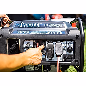 A-ITECH 3200 Watt Portable Inverter Generator Gas Powered, Open Frame Inverter Generator RV Ready for Home, Emergency, Camping, EPA & CARB Compliant, AT21-132001