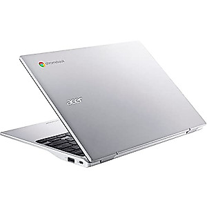 2022 Flagship Acer 311 Chromebook 11.6" HD Display Laptop Computer, MediaTek MT8183C 8-Core Processor, 4GB LPDDR4X, 32GB eMMC, WiFi 5, Webcam, Bluetooth, Chrome OS, Silver w/ GM Accessories