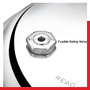 Vinod Pressure Cooker Stainless Steel – Outer Lid - 7 Liter – Induction Base Cooker – Indian Pressure Cooker – Sandwich Bottom – Best Used For Indian Cooking, Soups, and Rice Recipes, Quinoa